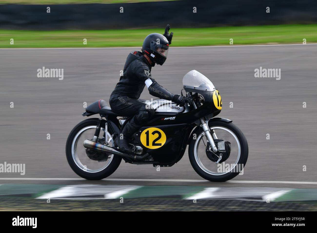 Ian Bain, Steve Brogan, Norton Manx 30M, Barry Sheene Memorial Trophy ...