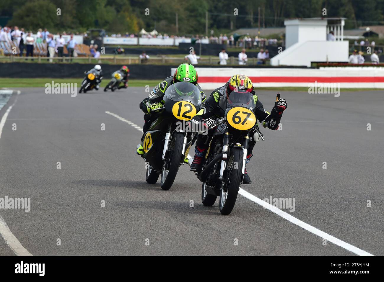 Ian Bain, Steve Brogan, Norton Manx 30M, Barry Sheene Memorial Trophy ...