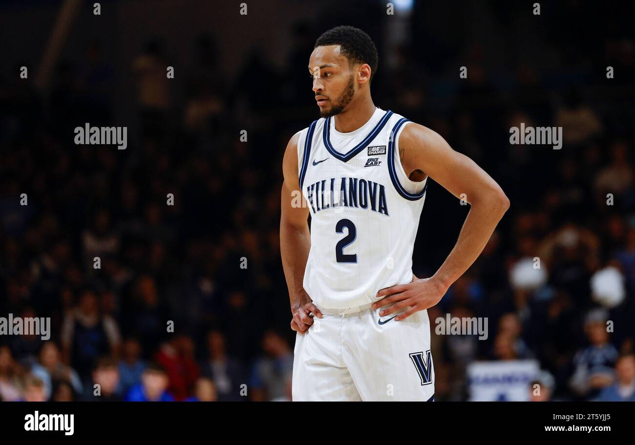 Villanova guard Mark Armstrong (2) in action during an NCAA college ...