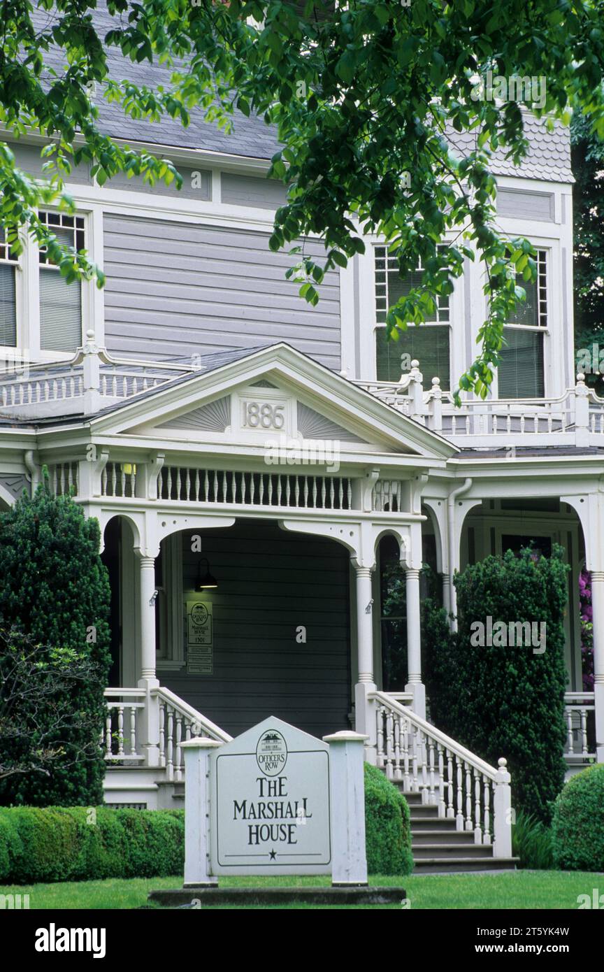 Marshall House, Vancouver National Historic Reserve, Washington Stock ...