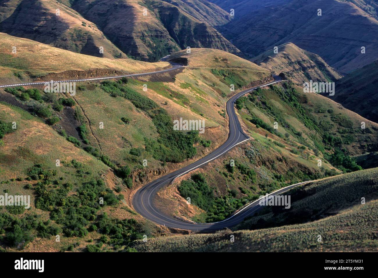 Grande Ronde River canyon at Rattlesnake Grade, Asotin County ...