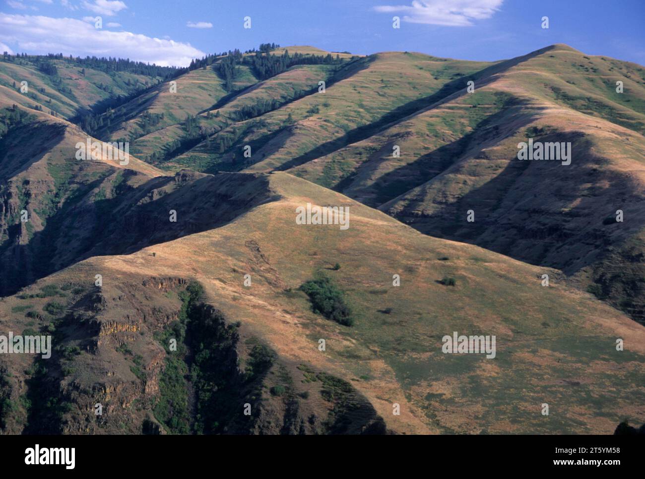 Grande Ronde River canyon at Rattlesnake Grade, Asotin County ...