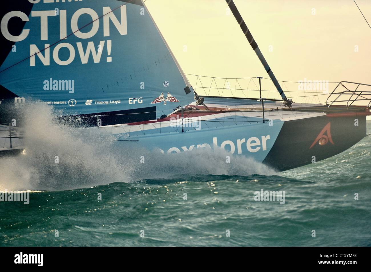 France. 07th Nov, 2023. Malizia - Sea Explorer, Boris Herrmann, William ...