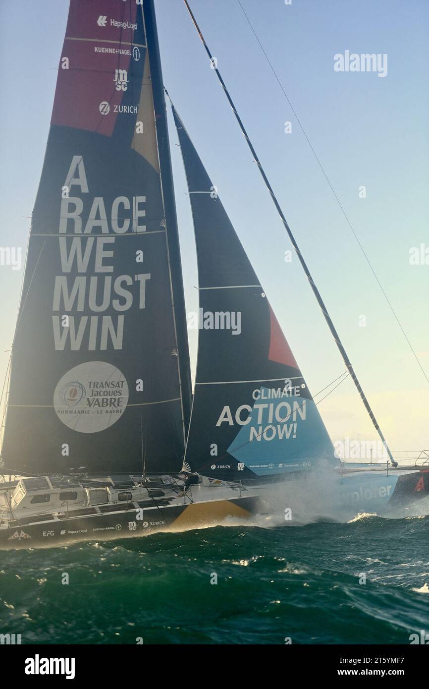 France. 07th Nov, 2023. Malizia - Sea Explorer, Boris Herrmann, William ...