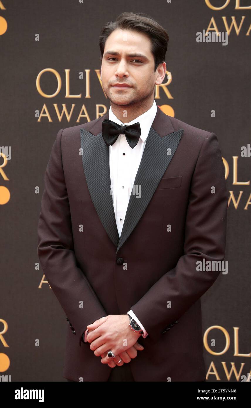 London, UK. 07th Apr, 2019. Luke Pasqualino attends The Olivier Awards 2019 with MasterCard at ...