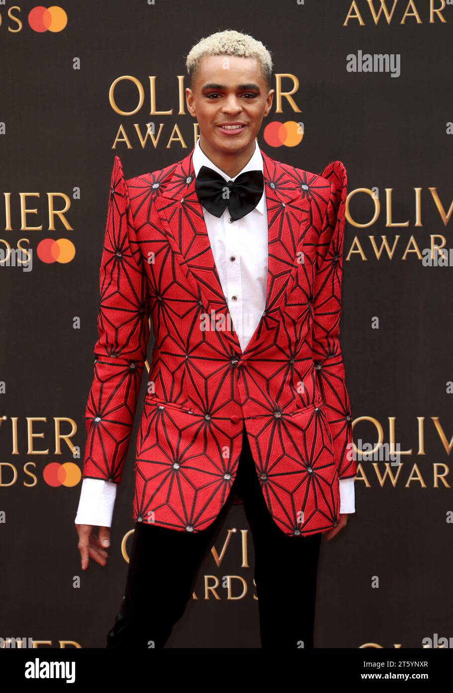 London, UK. 07th Apr, 2019. Layton Williams attends The Olivier Awards ...
