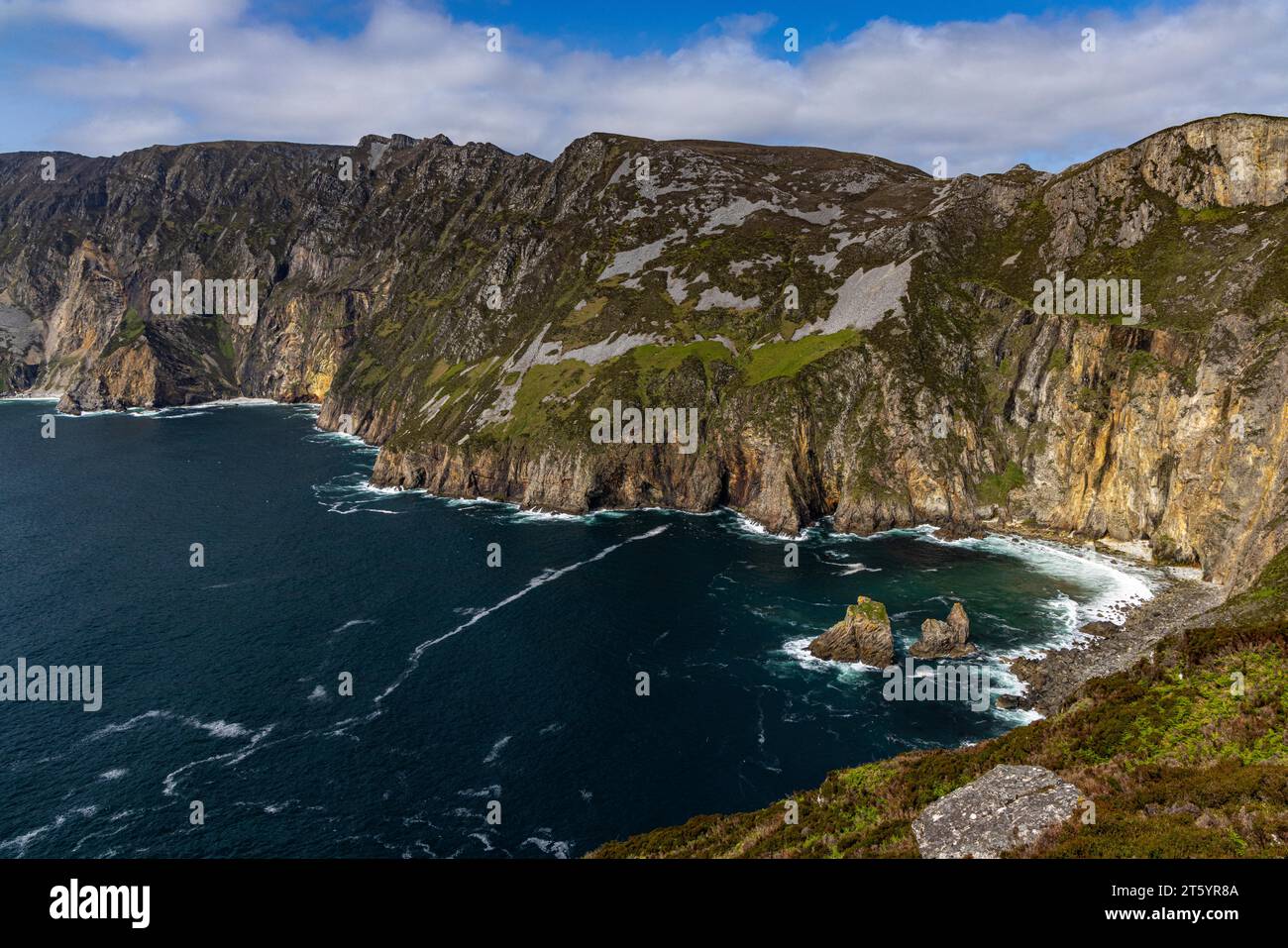 Slieve League Cliffs, Donegal, Ireland Stock Photo - Alamy