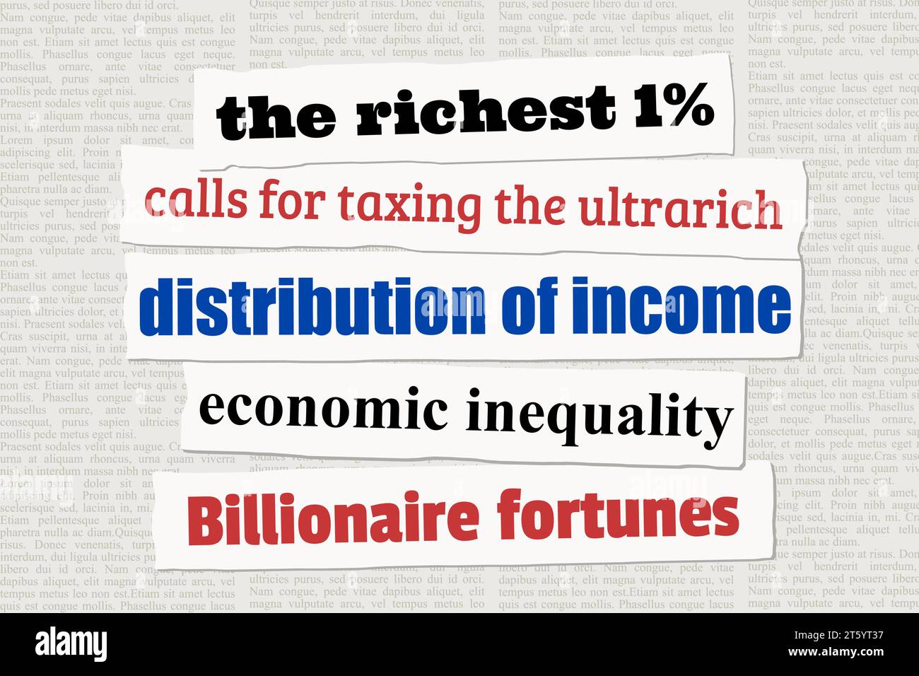 Wealth inequality and distribution of income. Global ultrarich ...