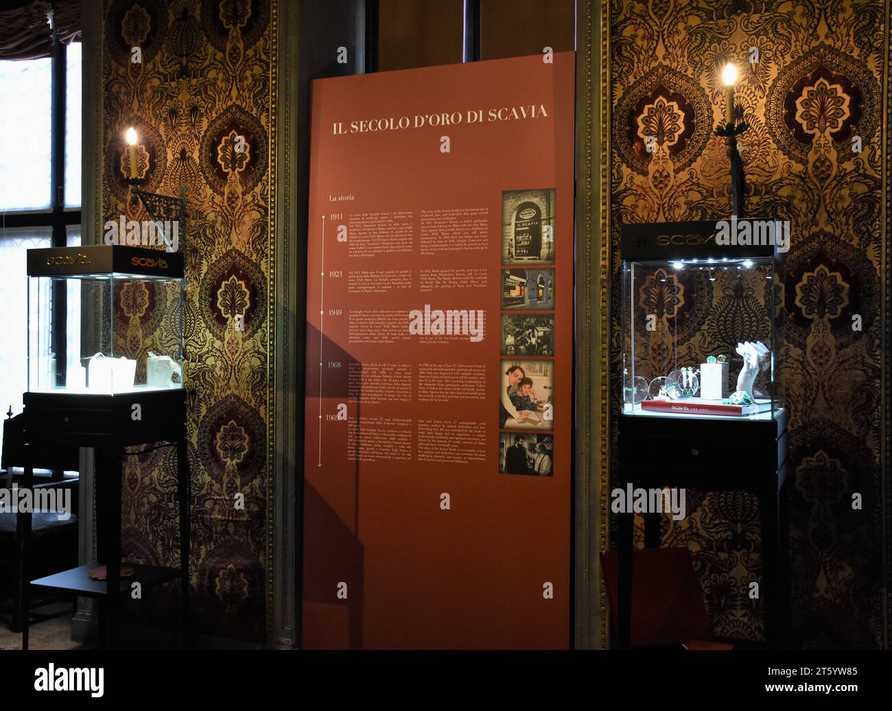 Milan, Italy. 07th Nov, 2023. Milan, Italy The golden century of Scavia ...