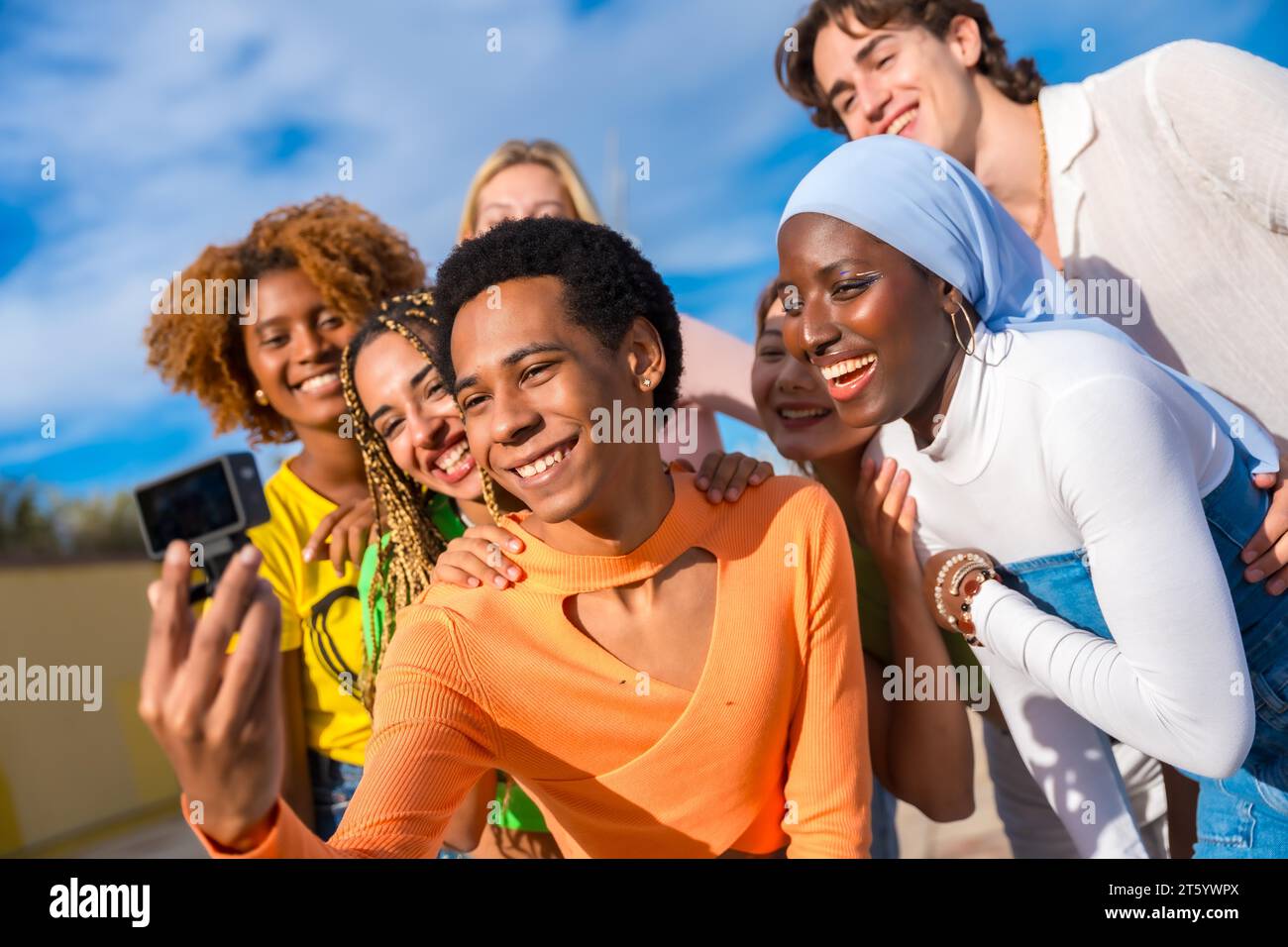 Trans person to camera hi-res stock photography and images - Alamy