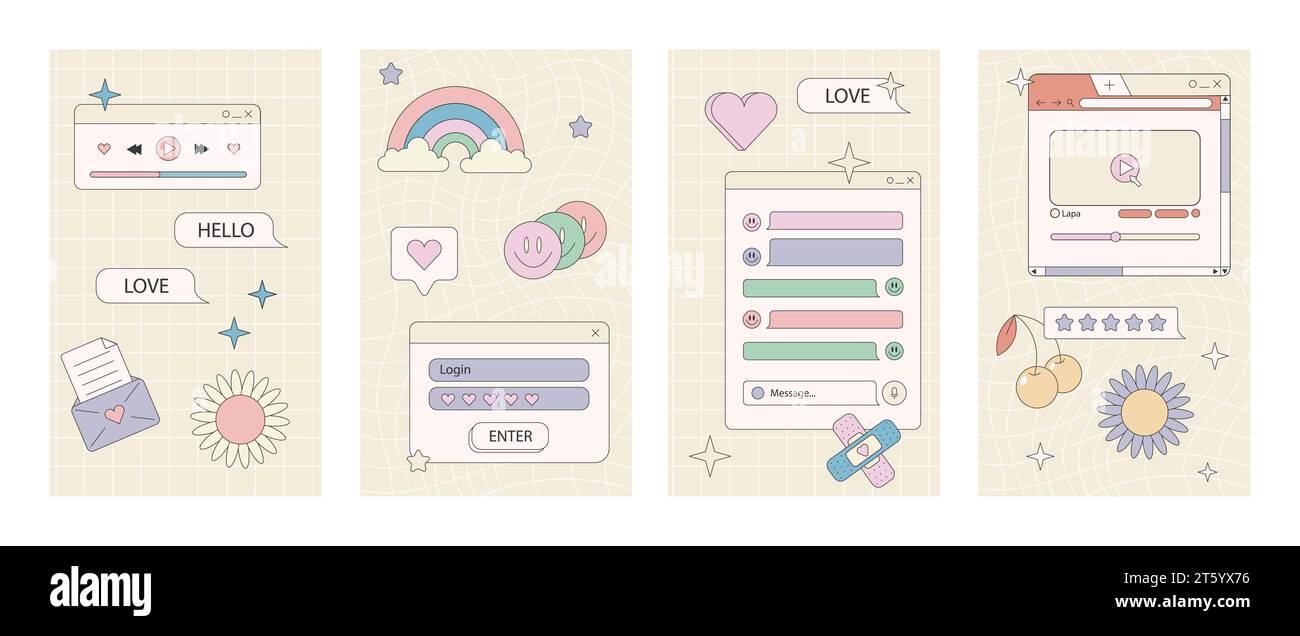 Browser window icon minimal Cut Out Stock Images & Pictures - Alamy