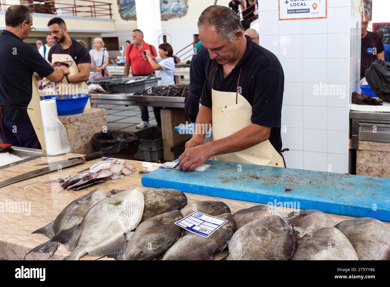 Madeira fish market hi-res stock photography and images - Alamy