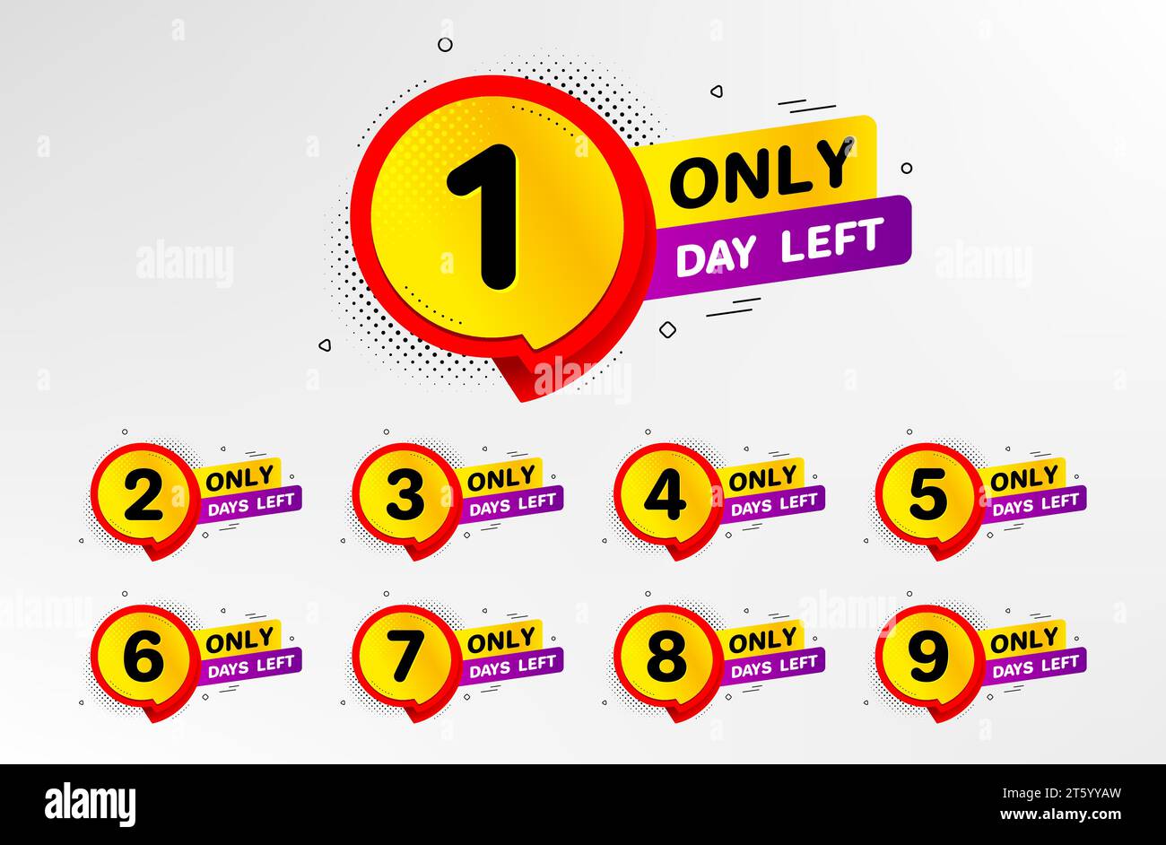 6 days left hi-res stock photography and images - Alamy