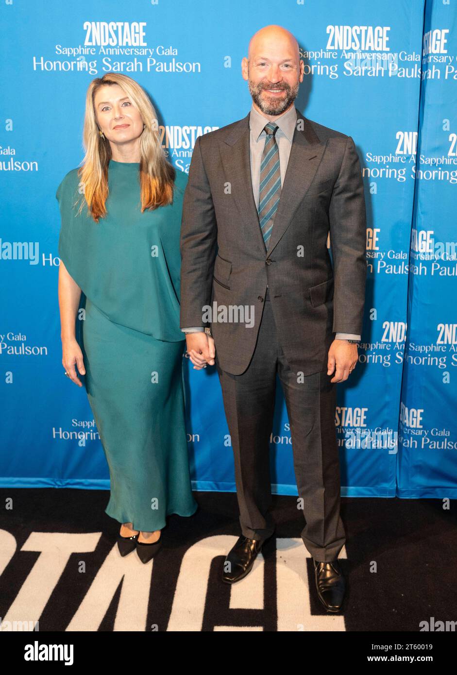 New York, New York, USA. 6th Nov, 2023. Nadia Bowers and Corey Stall ...