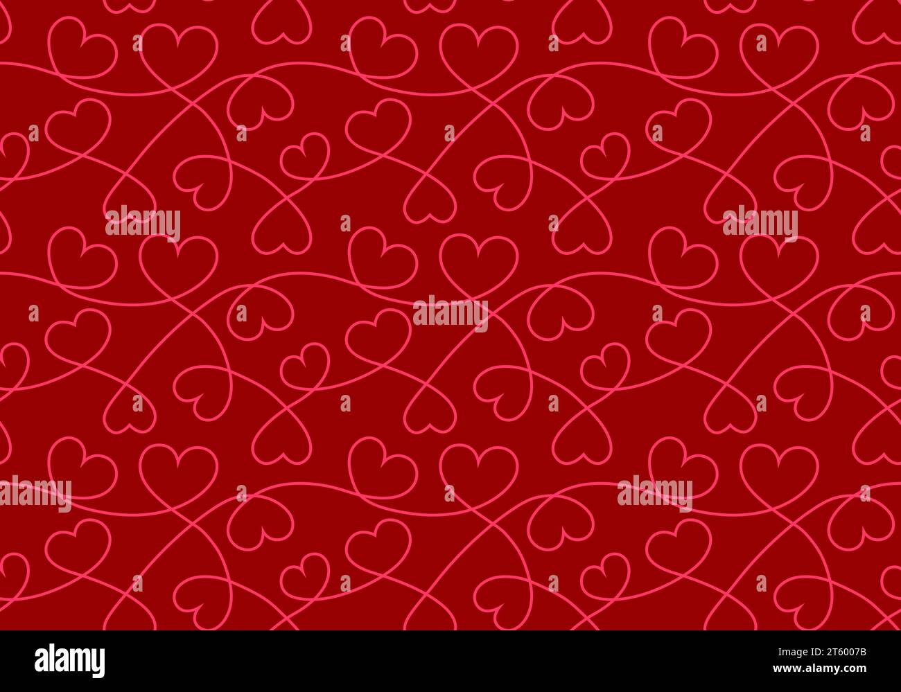 Seamless pattern with hearts. Valentine background with hearts texture ...