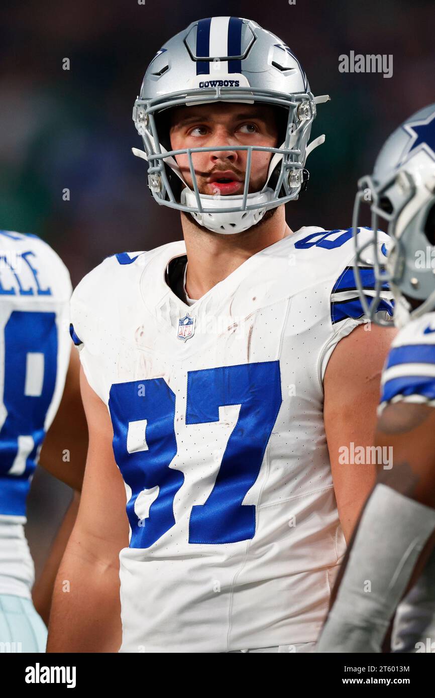 Dallas Cowboys tight end Jake Ferguson (87) in action against the ...