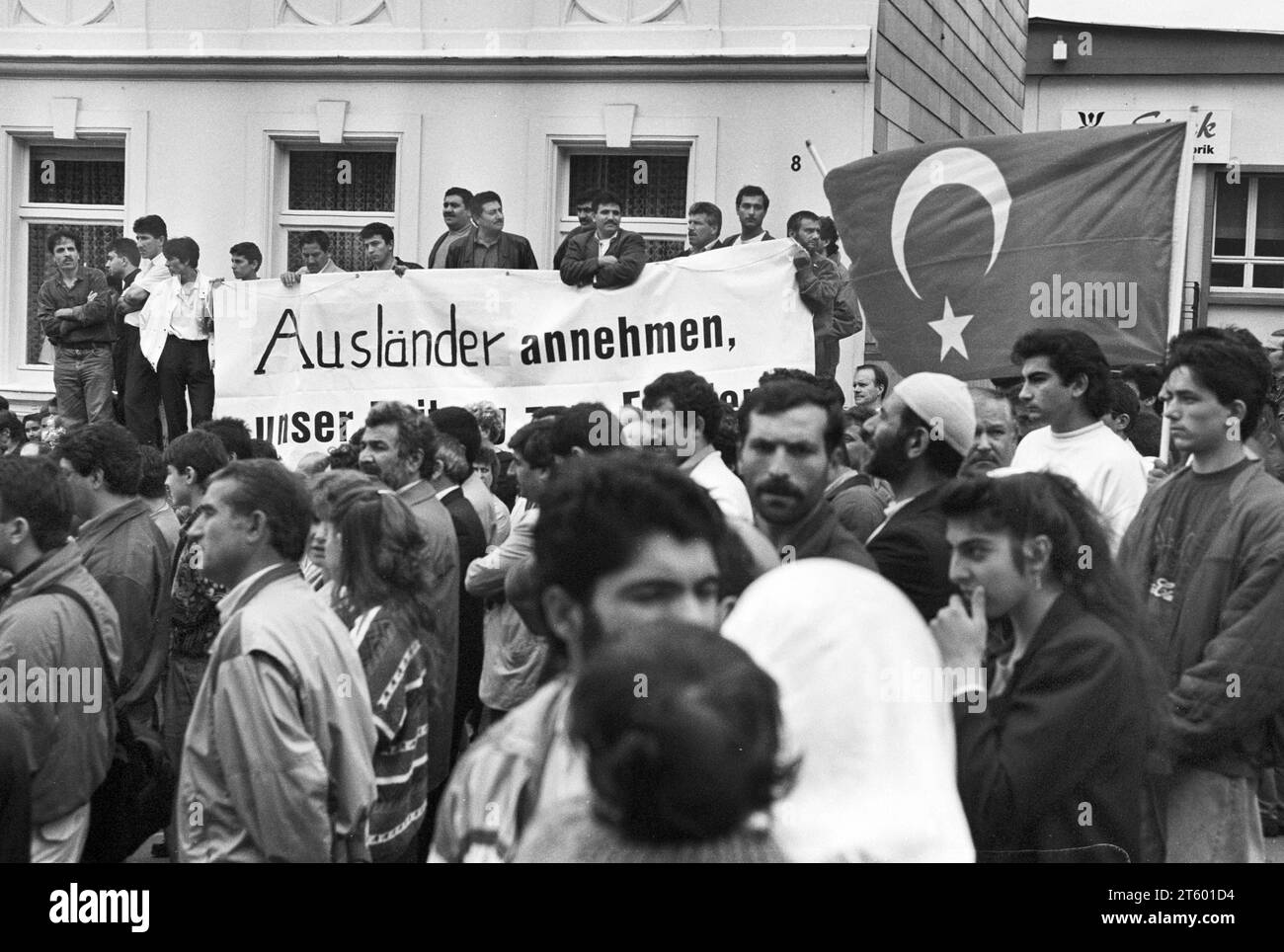 Deutschland Solingen 30 05 1993 Archiv 40 47 04 Brandanschlag Deutschland Solingen 30 05 1993 Archiv 40 47 04 Brandanschlag