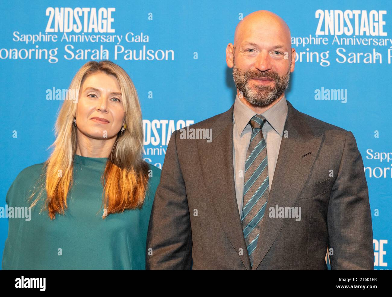 New York, USA. 06th Nov, 2023. Nadia Bowers and Corey Stall attend ...