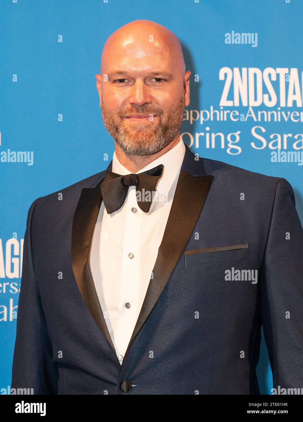 New York, USA. 06th Nov, 2023. Zachary James attends Second Stage ...