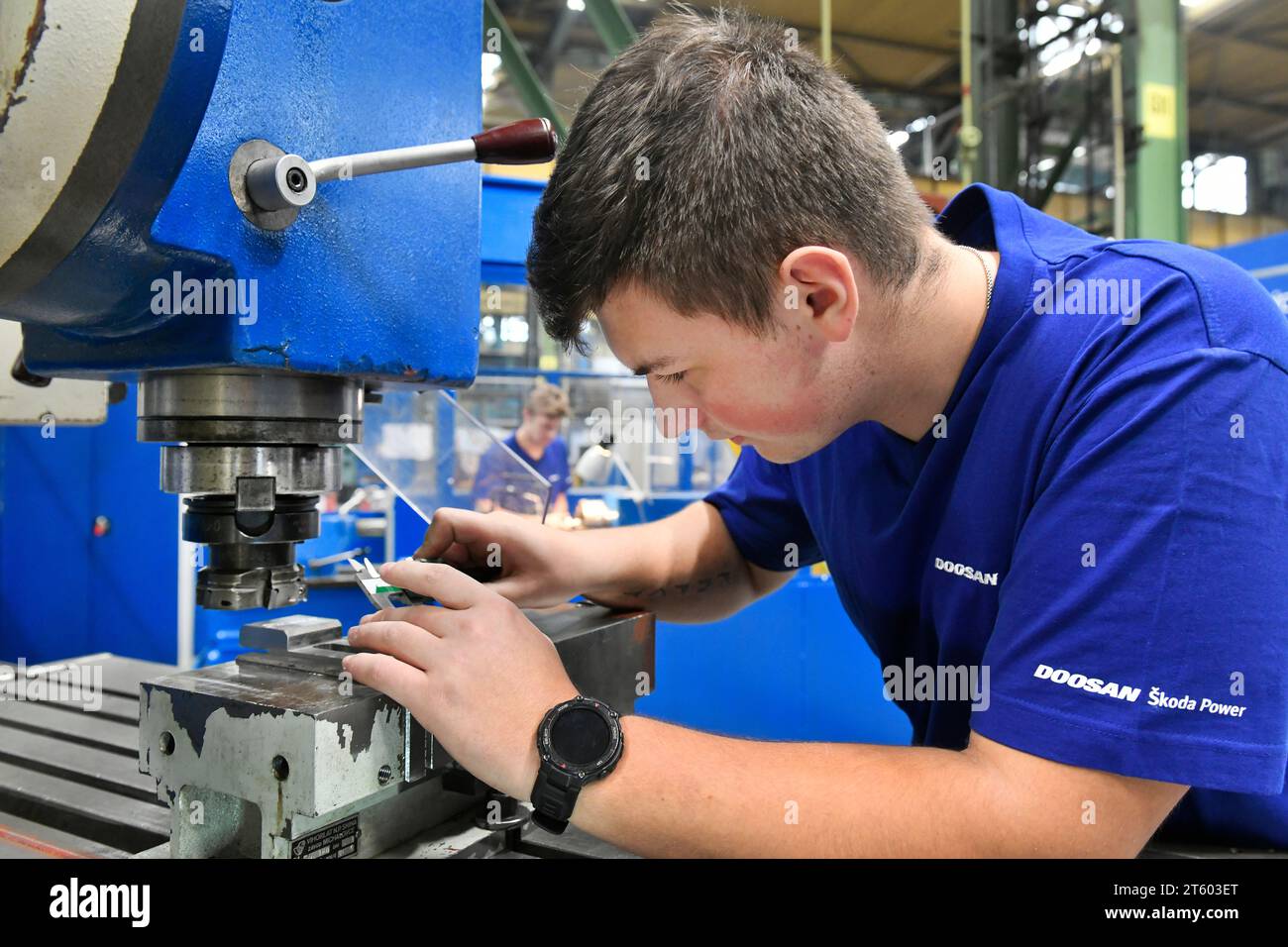 Doosan skoda power hi-res stock photography and images - Alamy