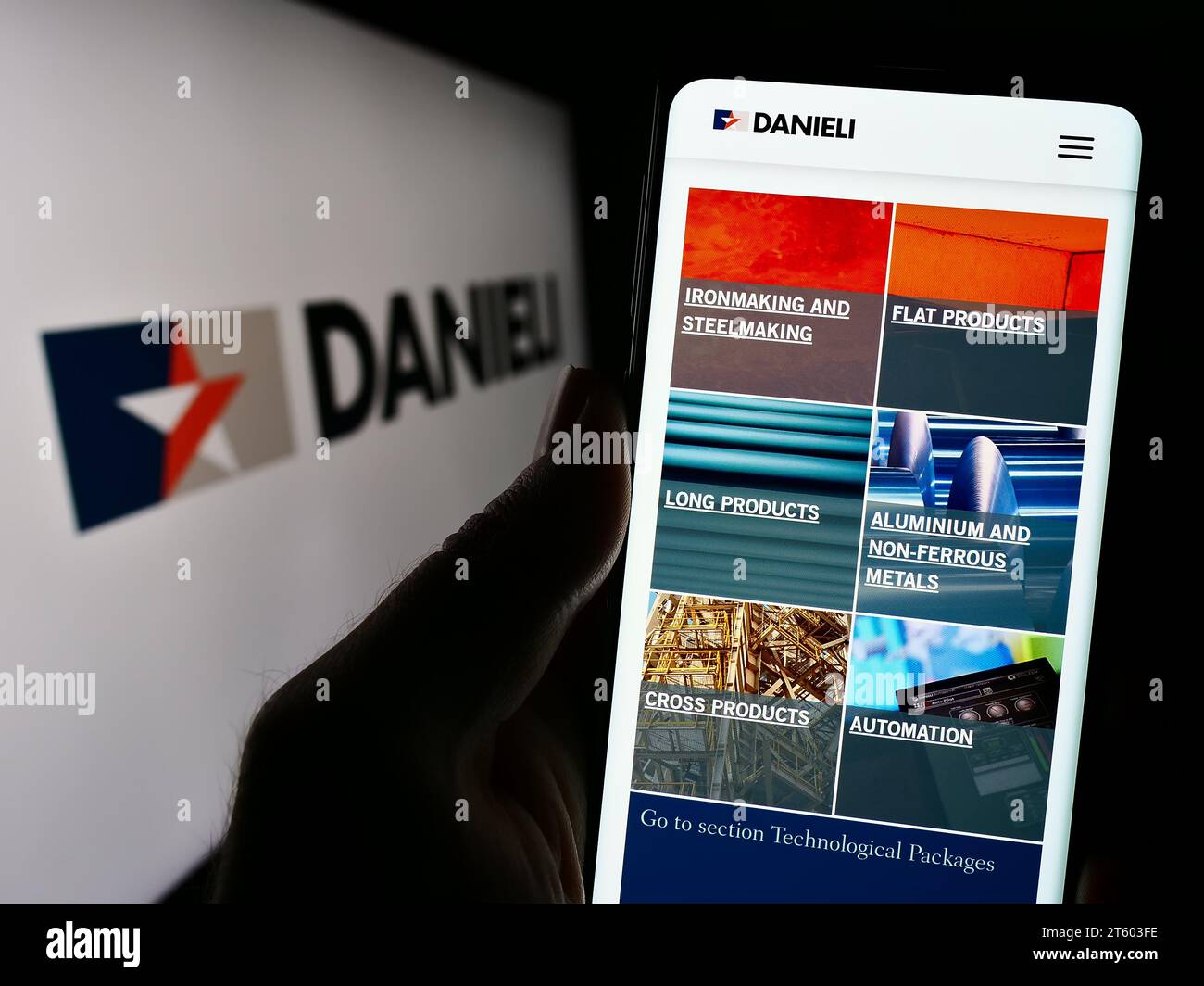 Danieli logo hi-res stock photography and images - Alamy