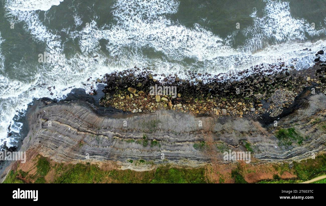 Saltwick Bay, Whitby, UK Stock Photo - Alamy