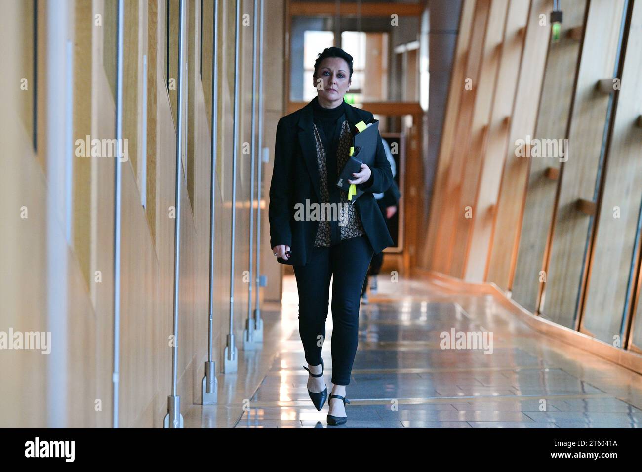 Edinburgh Scotland, UK 07 November 2023. Siobhian Brown MSP Minister ...