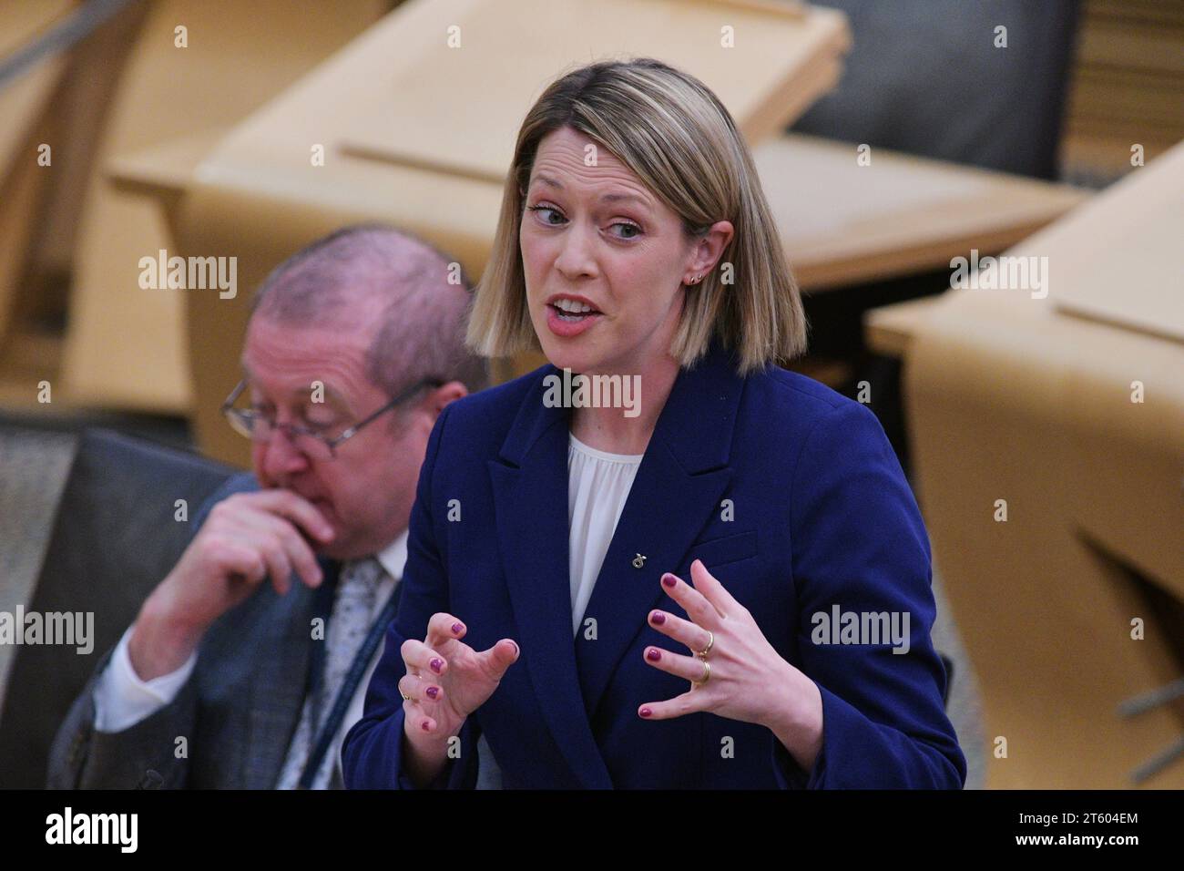 Edinburgh Scotland, UK 07 November 2023. Jenny Gilruth MSP Cabinet ...