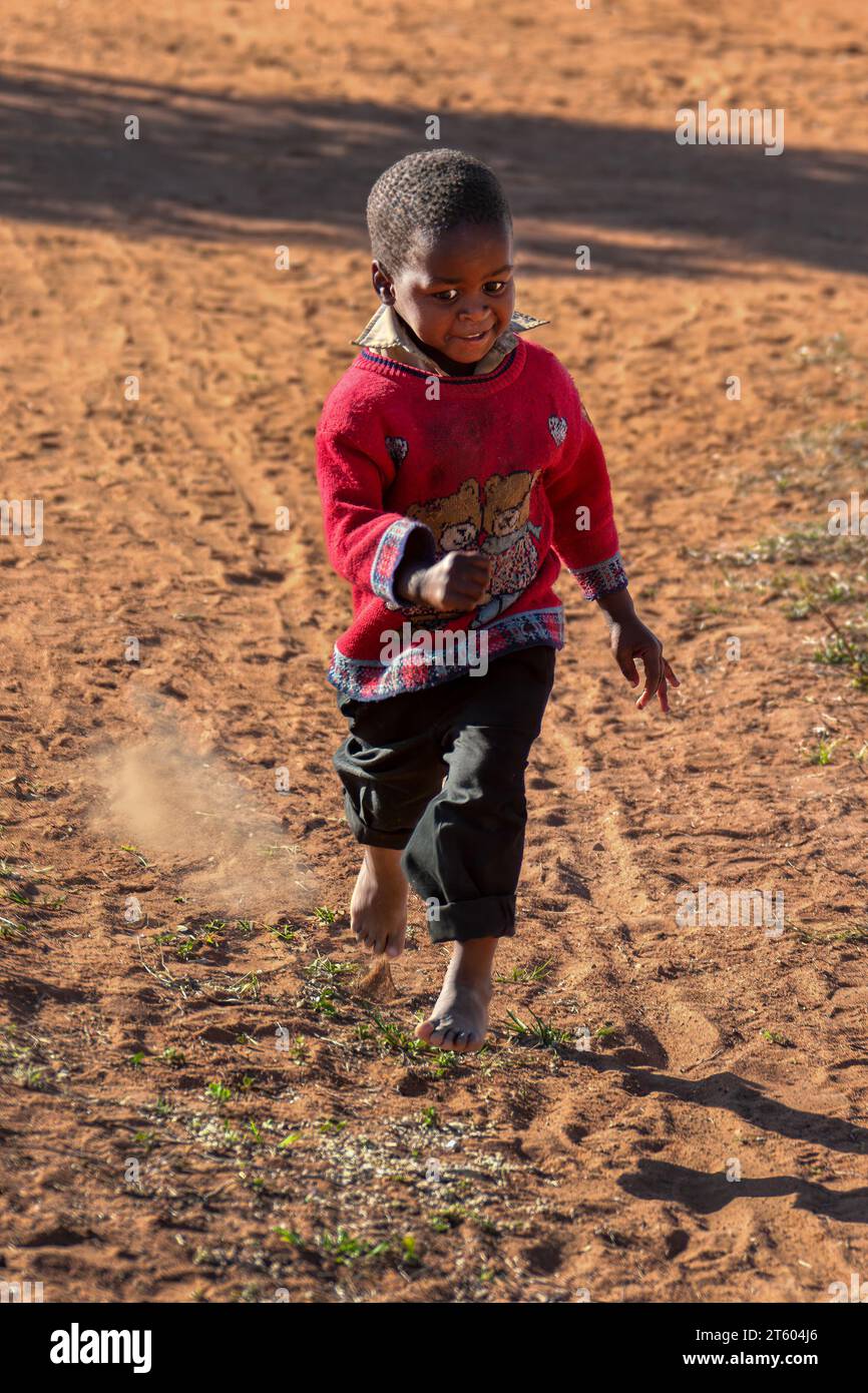 African children play on dirt hi-res stock photography and images - Alamy