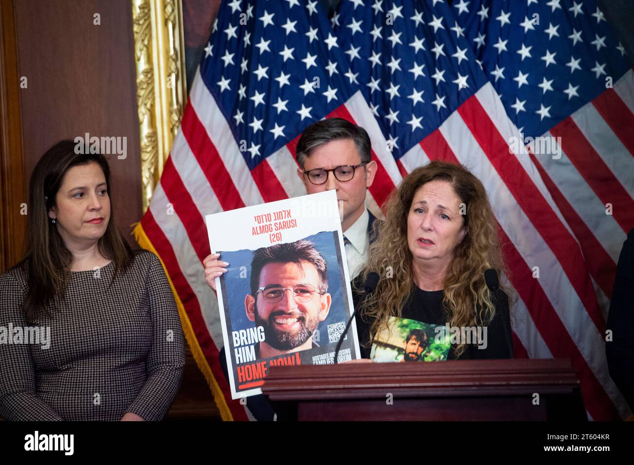 Doris Liber, mother of Hamas hostage Guy Itzhak Iluz speaks about Almog ...