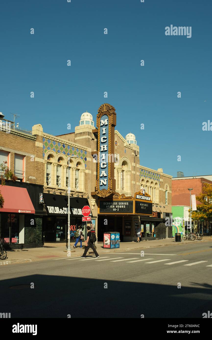 Michigan Theater in downtown Ann Arbor Michigan USA Stock Photo - Alamy