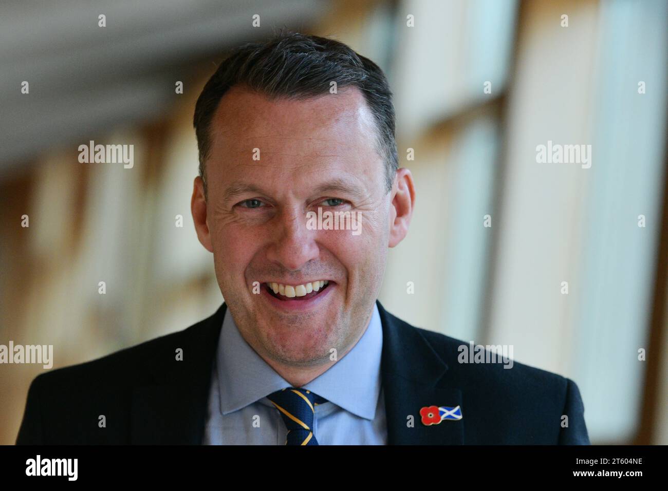 Edinburgh Scotland, UK 07 November 2023. Russell Findlay at the ...