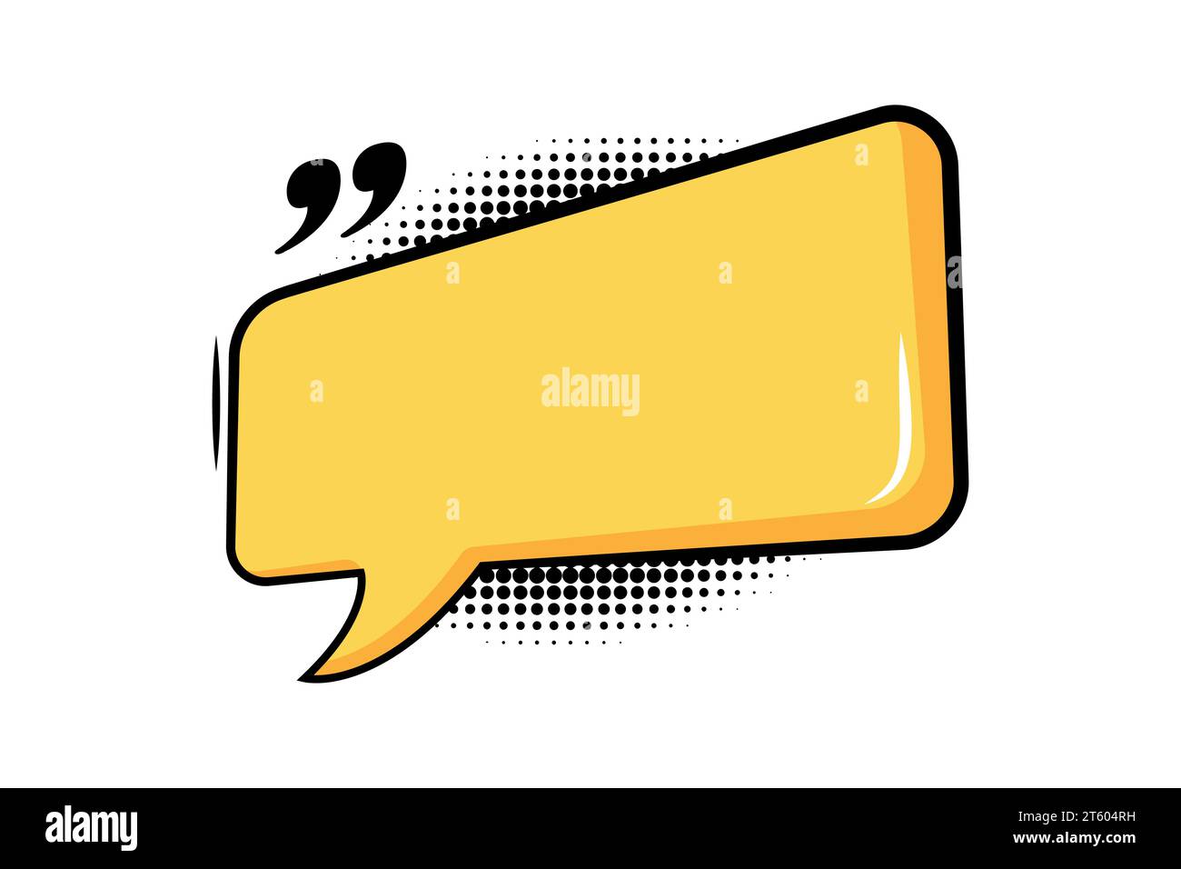 Chat bubbles in pop Cut Out Stock Images & Pictures - Alamy