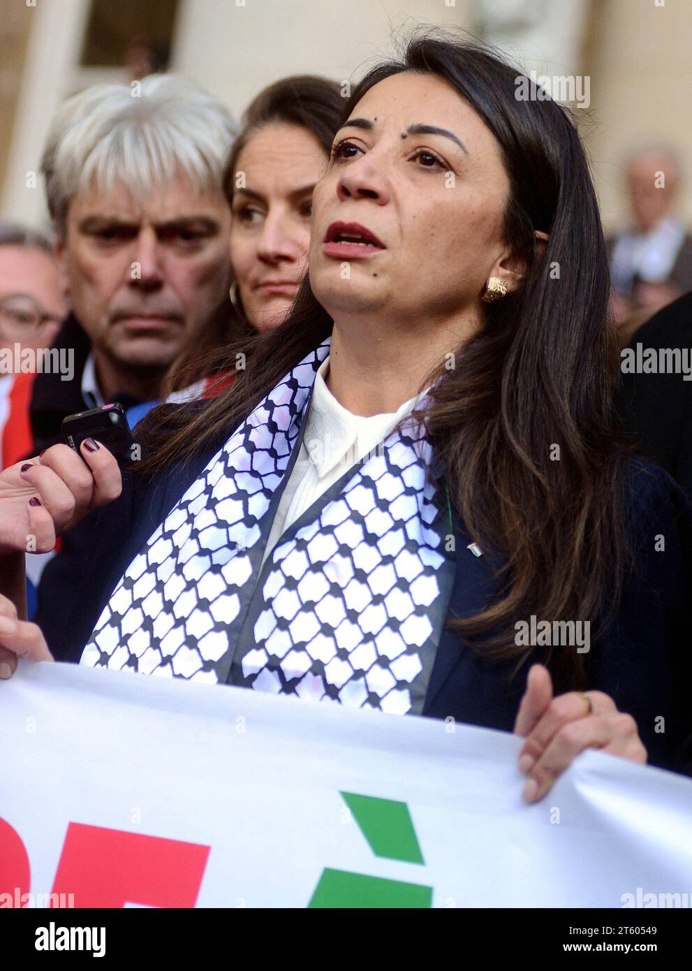 Ambassador of Palestine to France Hala Abou Hassira visits national ...