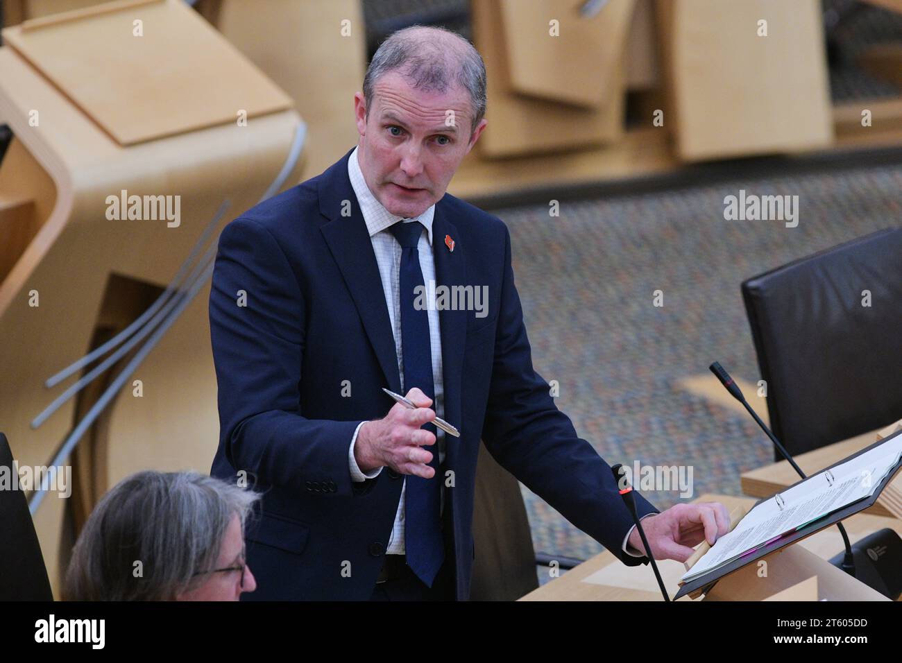 Edinburgh Scotland, UK 07 November 2023. Michael Matheson MSP Cabinet ...
