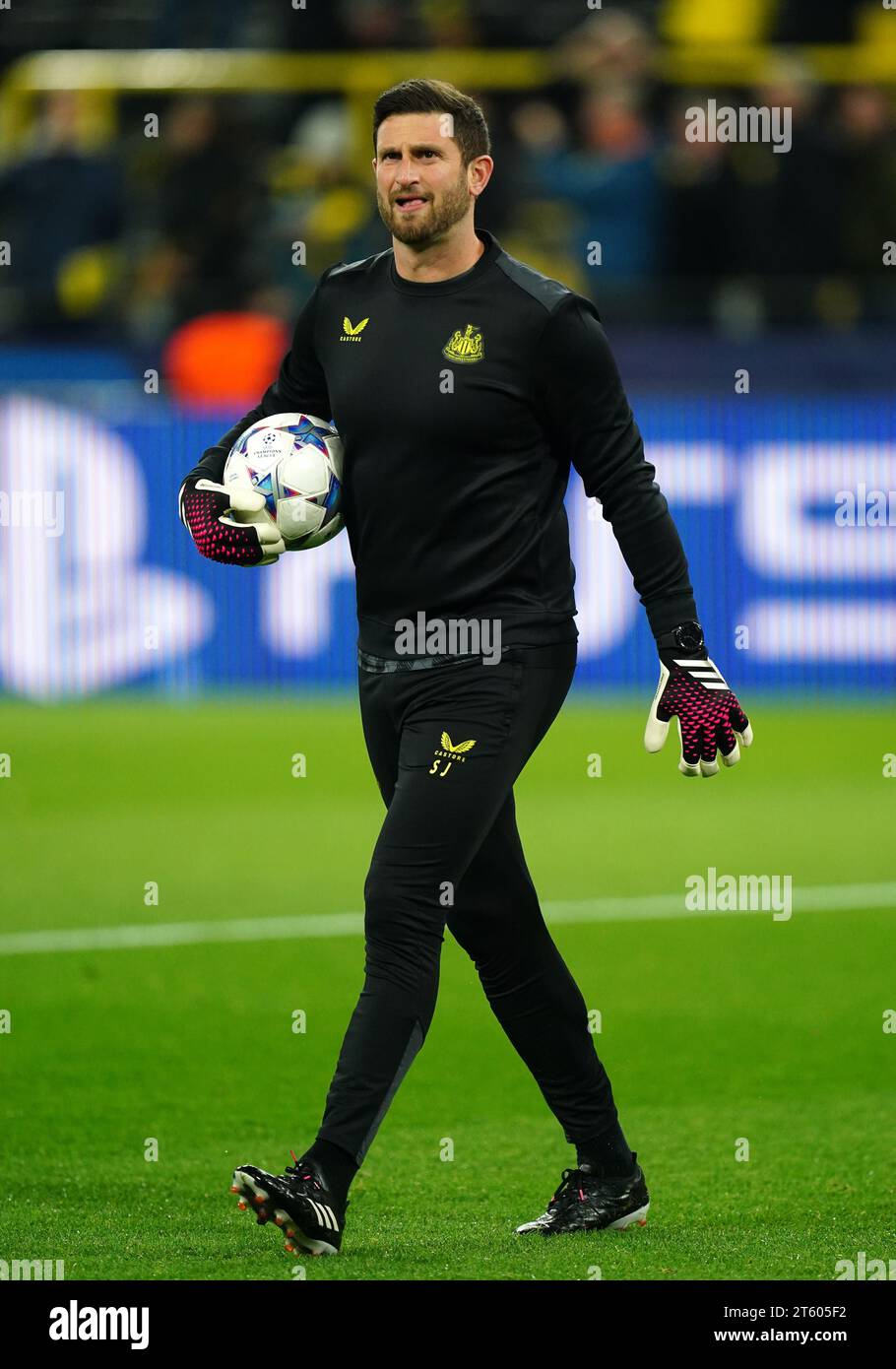 Newcastle United goalkeeping coach Shwan Jalal ahead of the UEFA ...