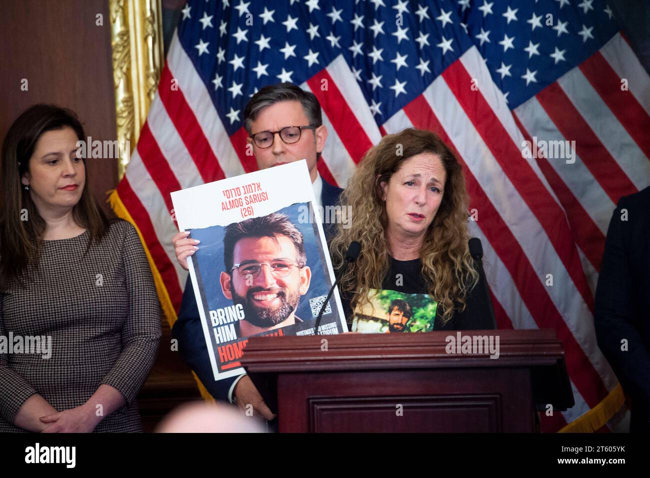 Doris Liber, mother of Hamas hostage Guy Itzhak Iluz speaks about Almog ...