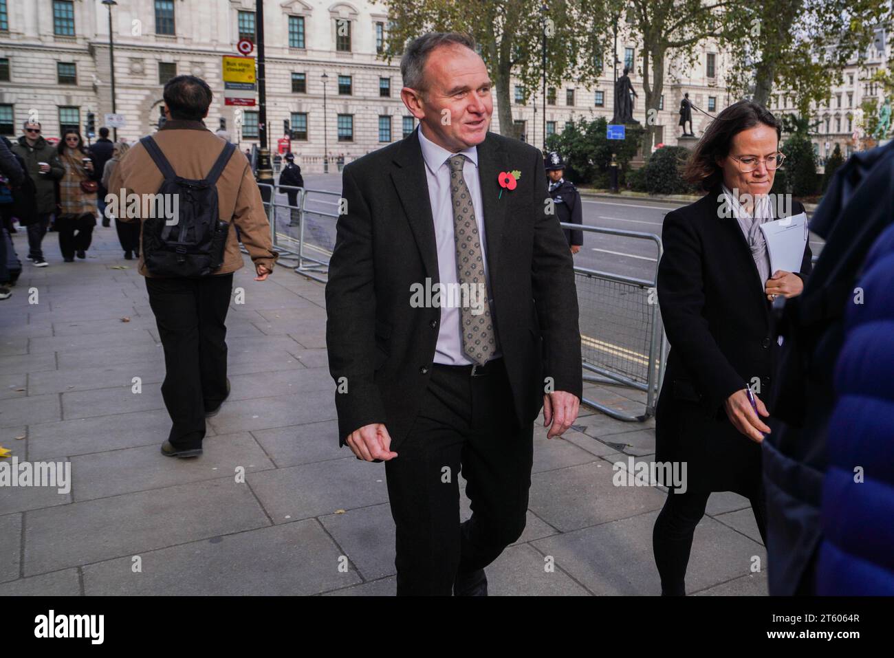 London, UK. 7 November 2023. Simon Hart, Conservative MP for Carmarthen ...