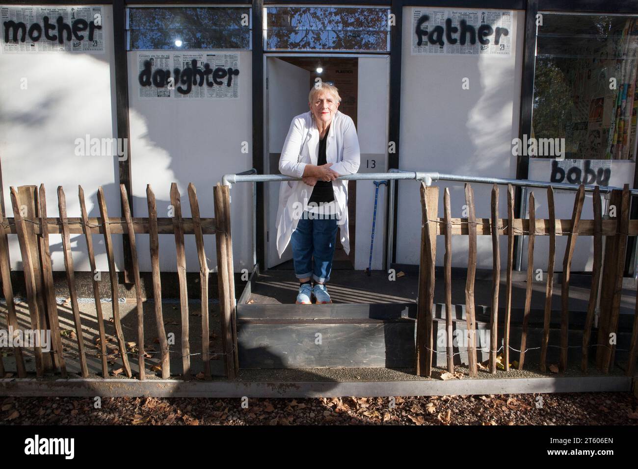 London, UK. 7th Nov, 2023. Artist Bobby Baker has recreated her 1976 ...