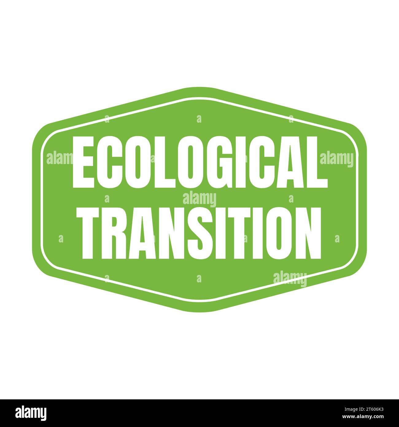 Ecological transition symbol icon illustration Stock Photo - Alamy