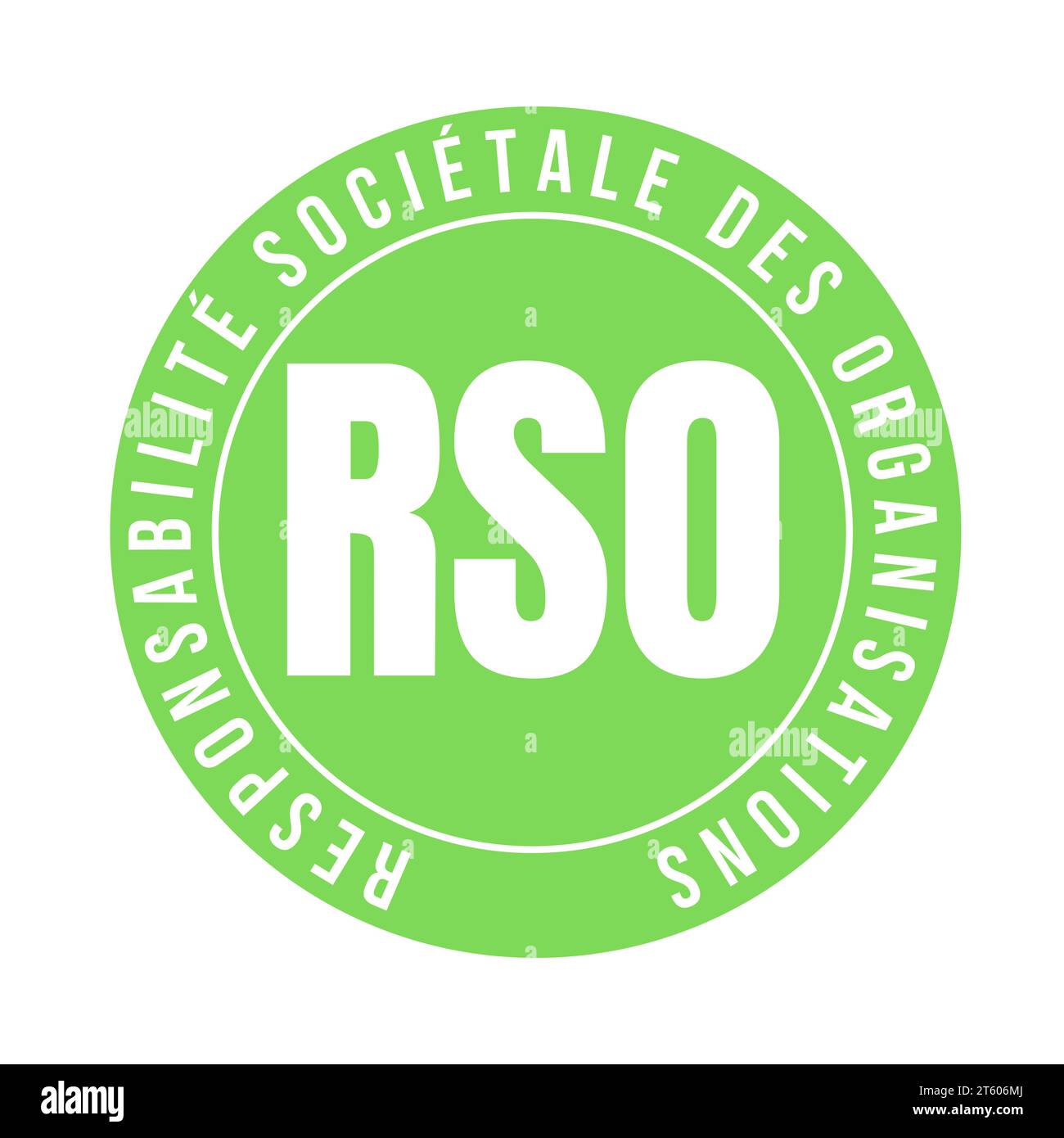 RSO symbol social responsibility of organizations called RSO ...