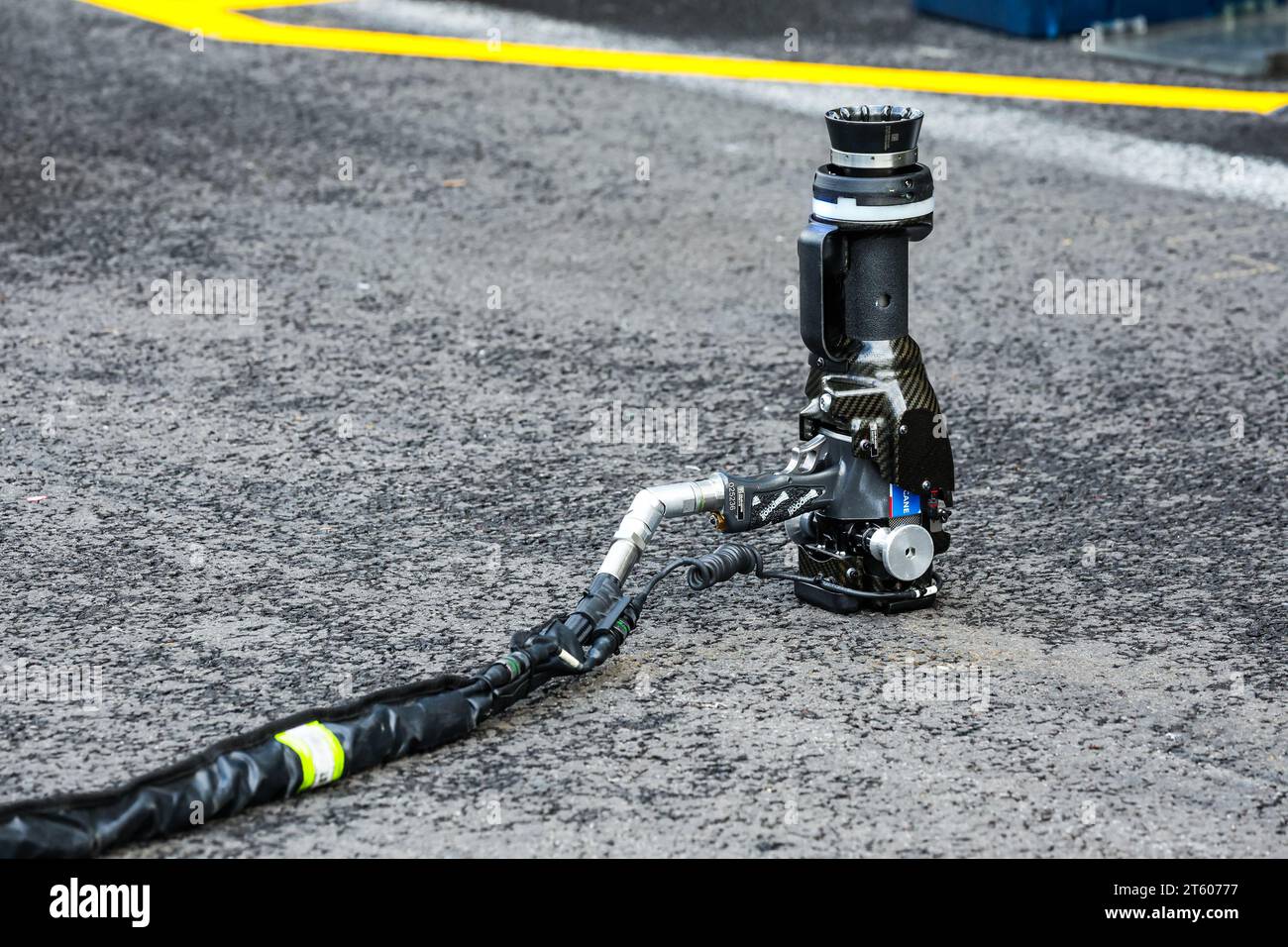 Alpine F1 Team pitstop wheel gun during the 2023 Formula 1 Grand Premio ...