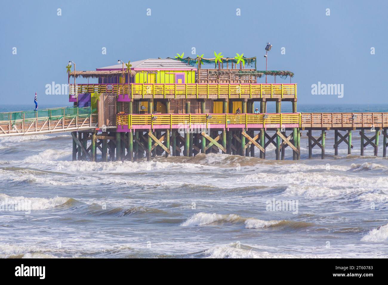 Galveston Texas on Galveston Island Stock Photo - Alamy