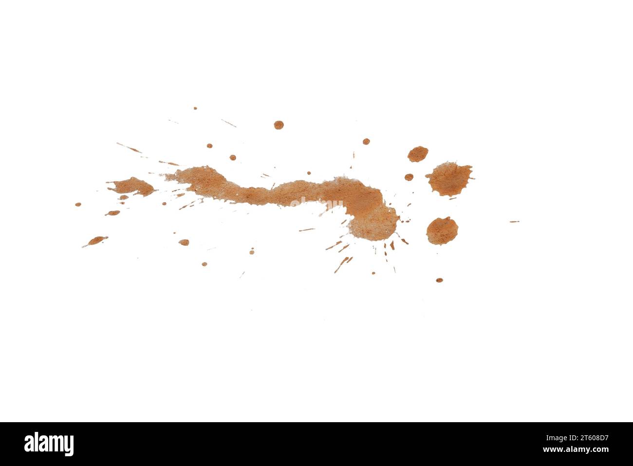 mud isolated on white background Stock Photo - Alamy