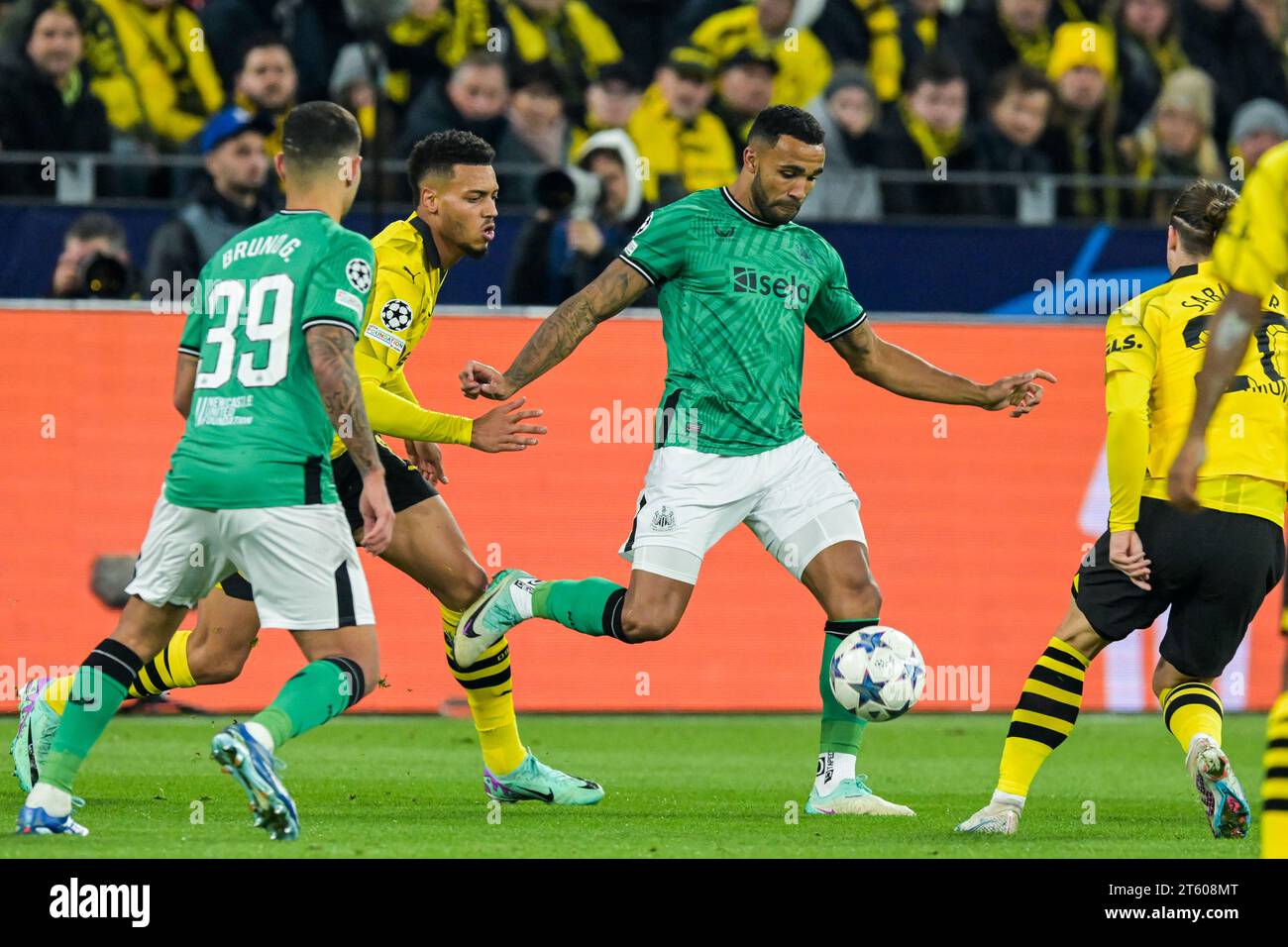 DORTMUND - Callum Wilson of Newcastle United FC during the UEFA ...