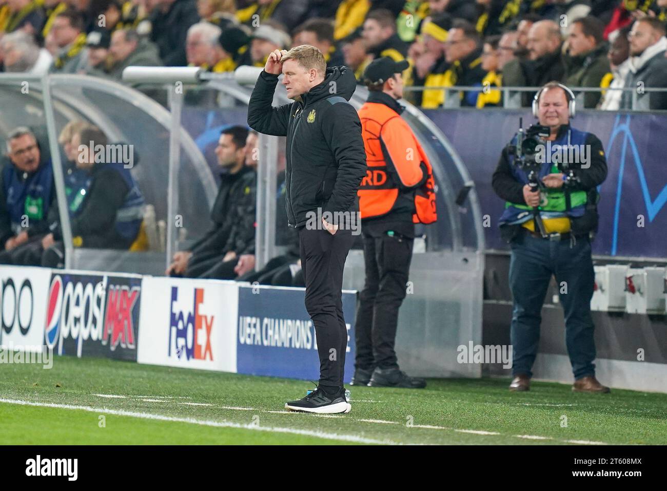 Dortmund, Germany. 07th Nov, 2023. Newcastle United Manager Eddie Howe ...