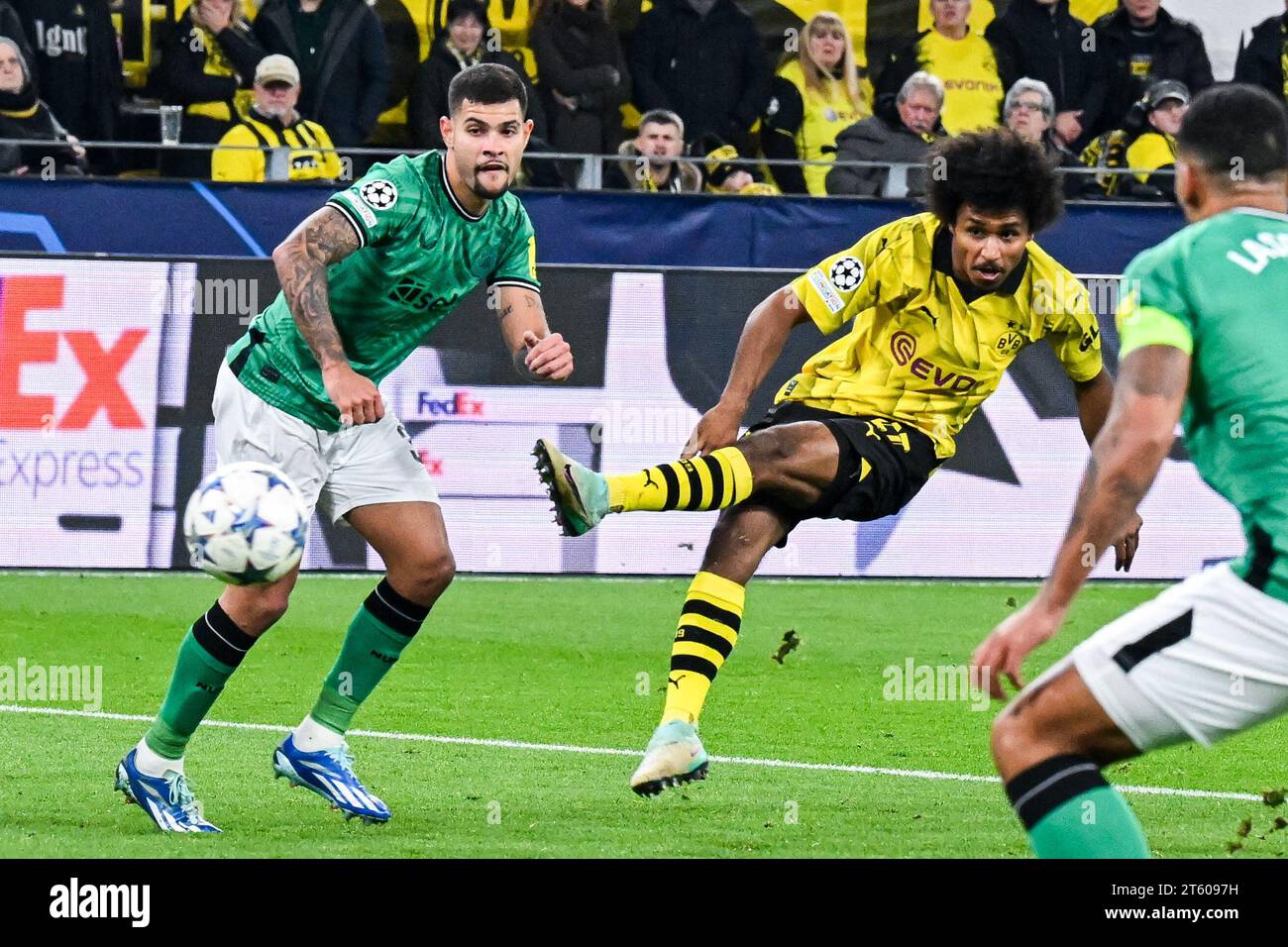 DORTMUND - Karim Adeyemi of Borussia Dortmund during the UEFA Champions ...