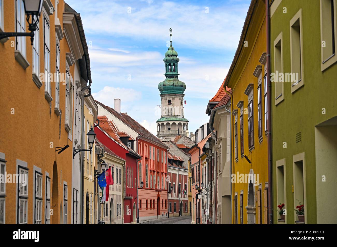 Sopron hungary city town architecture buildings hi-res stock ...