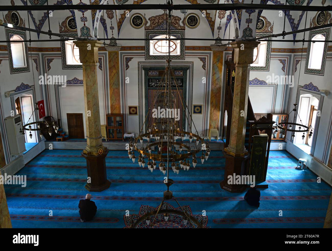 Celebi Mehmet Mosque, located in the Turkish town of Sogut, was built ...