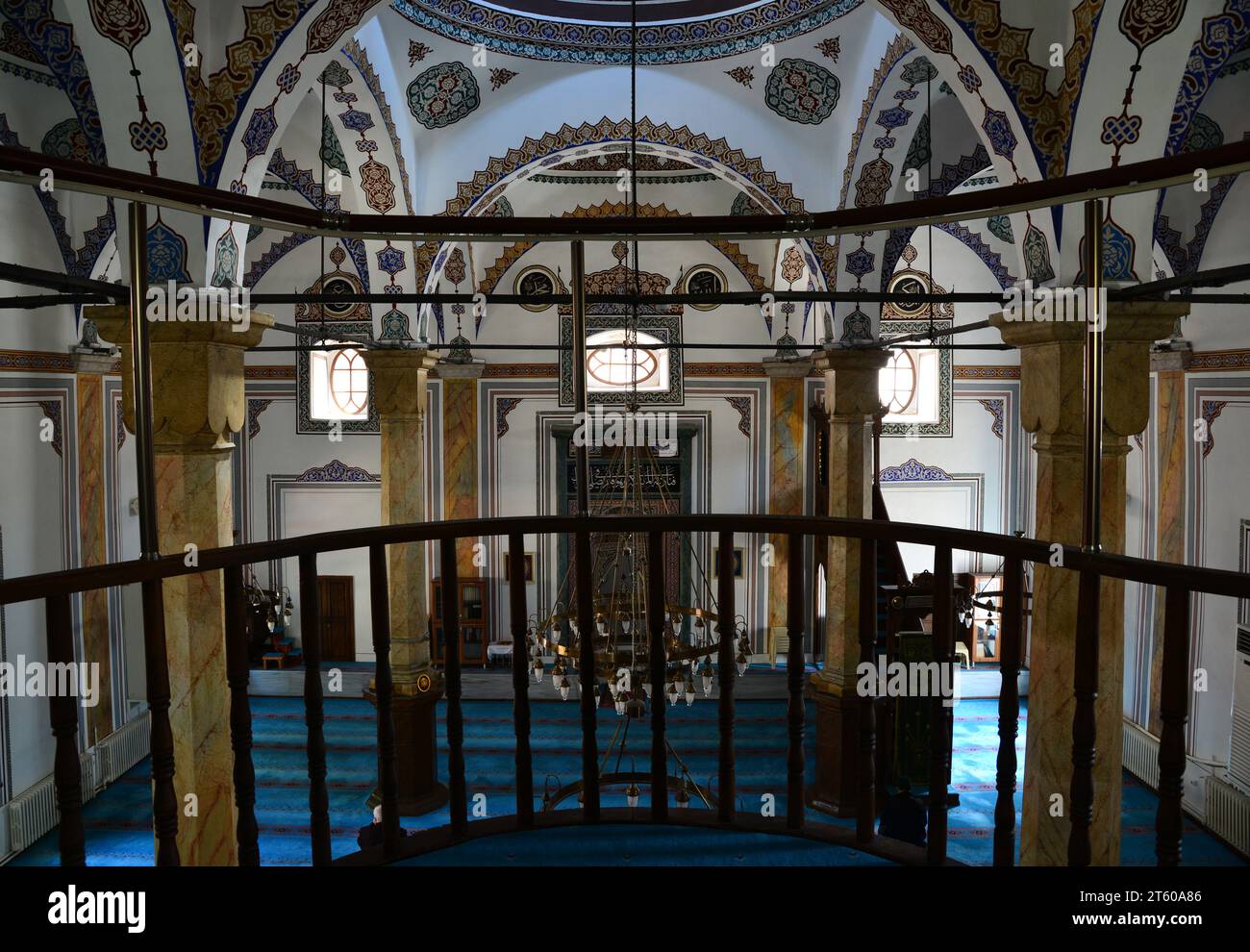 Celebi Mehmet Mosque, located in the Turkish town of Sogut, was built ...